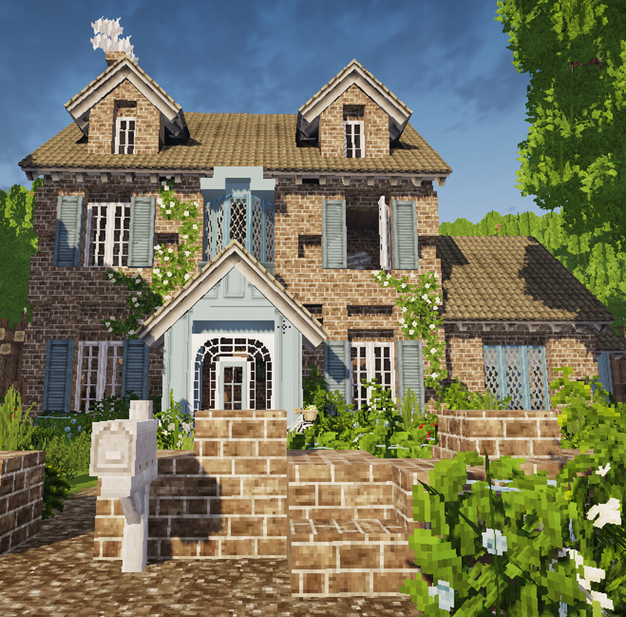 𝓣𝓱𝓮 𝓕𝓵𝓸𝔀𝓮𝓻𝔂 𝓒𝓸𝓽𝓽𝓪𝓰𝓮 [cocricot + mod] Minecraft Map