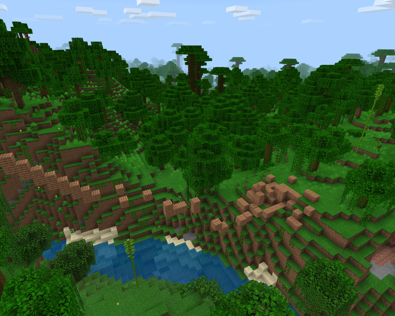 EPIC JUNGLE PARKOUR PATH Minecraft Map