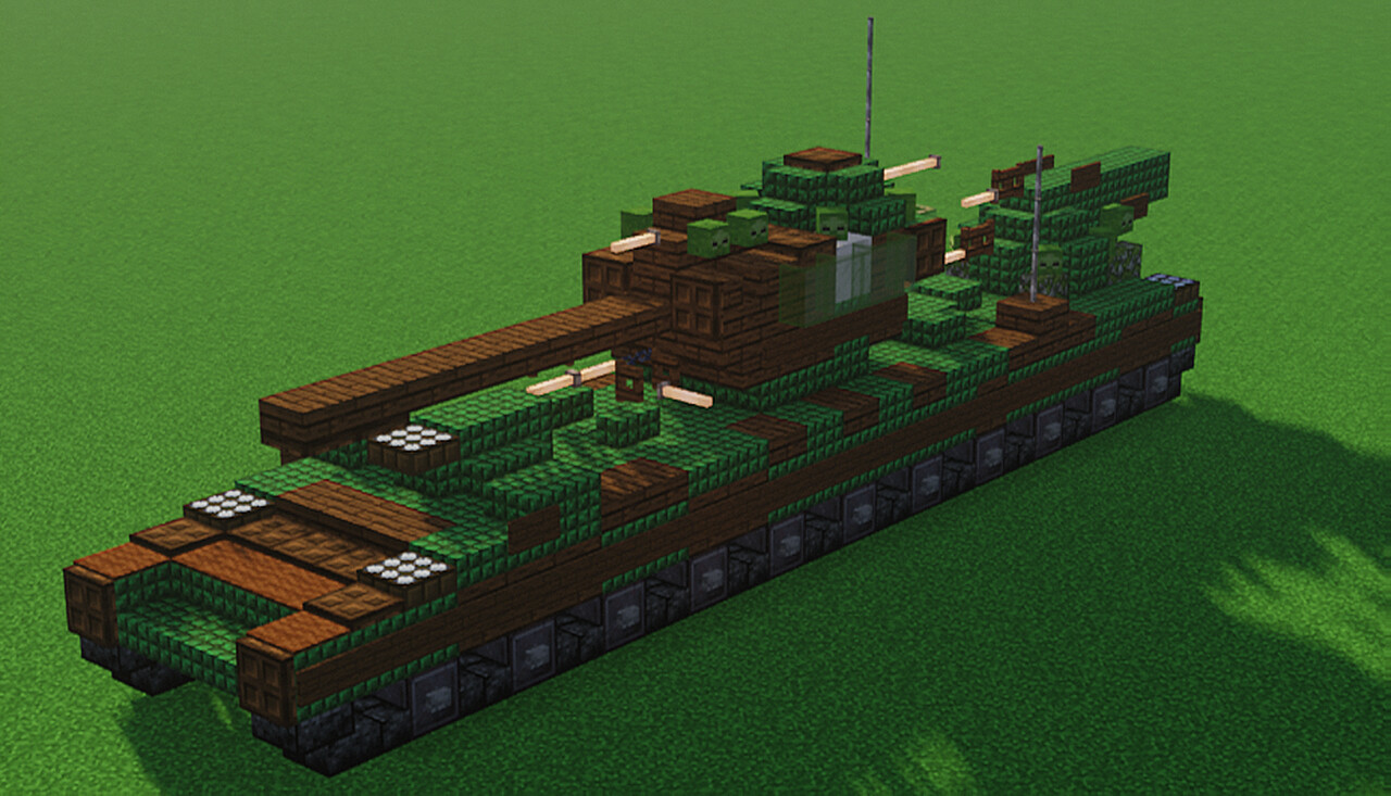 M72A1E2 Super Ultra Heavy Tank Minecraft Map