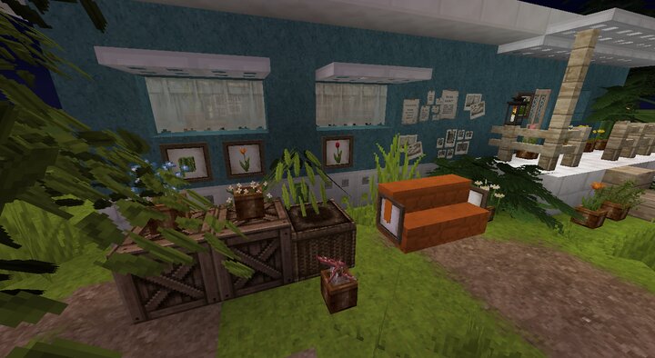 House/Trailer in the woods Minecraft Map