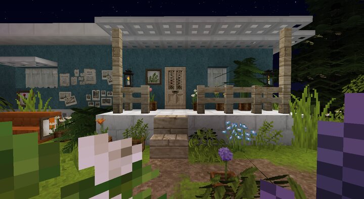 House/Trailer in the woods Minecraft Map