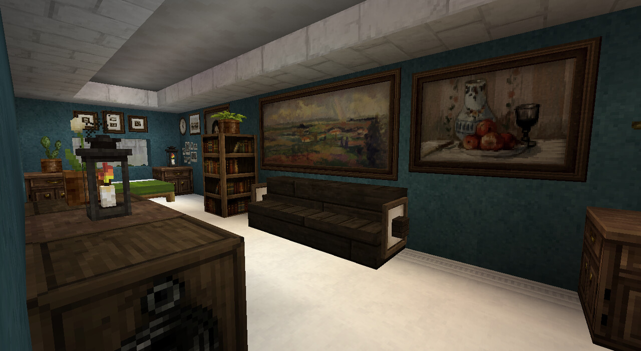 House/Trailer in the woods Minecraft Map