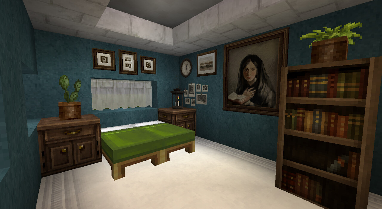 House/Trailer in the woods Minecraft Map