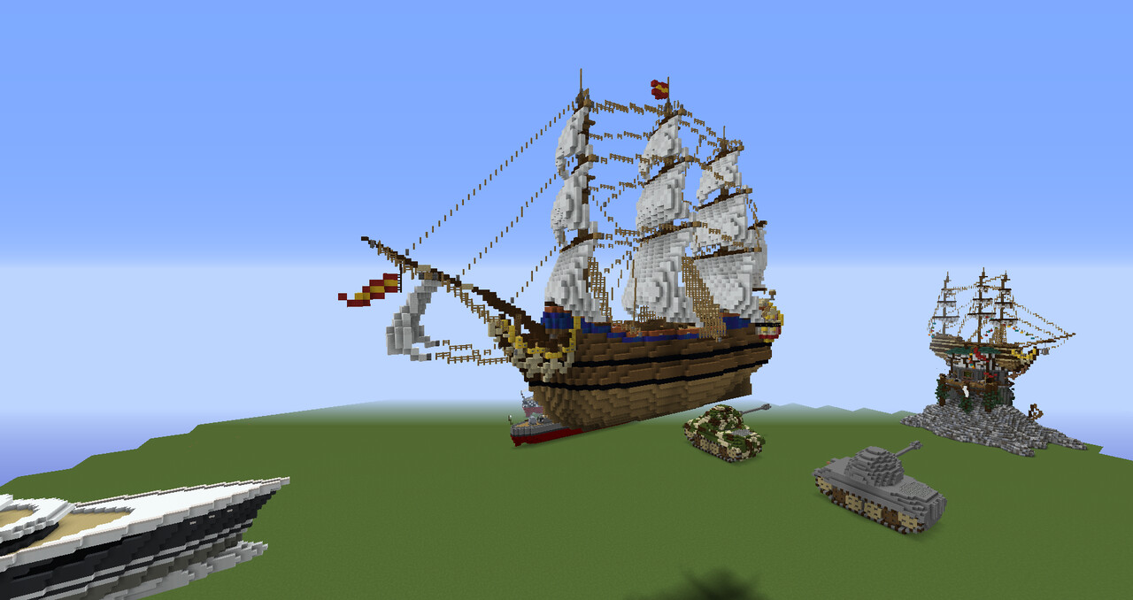 Spanish Ship Minecraft Map