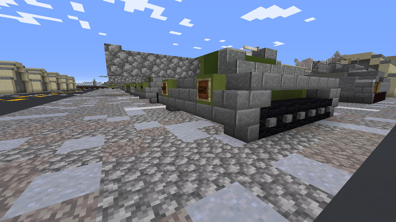 Naval and Air Force military base Minecraft Map