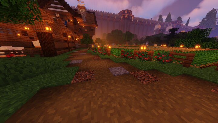 Medieval Village/Town (Alpha) Rollplay map Minecraft Map