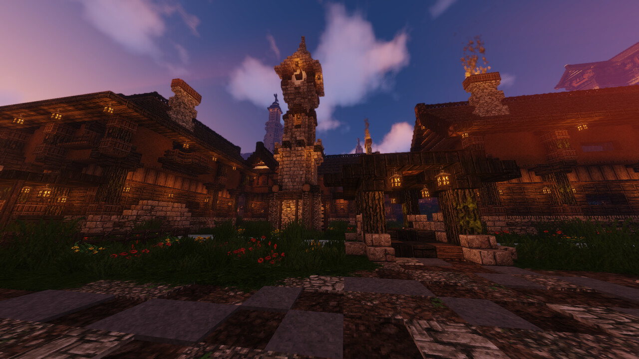 Medieval Village/Town (Alpha) Rollplay map Minecraft Map