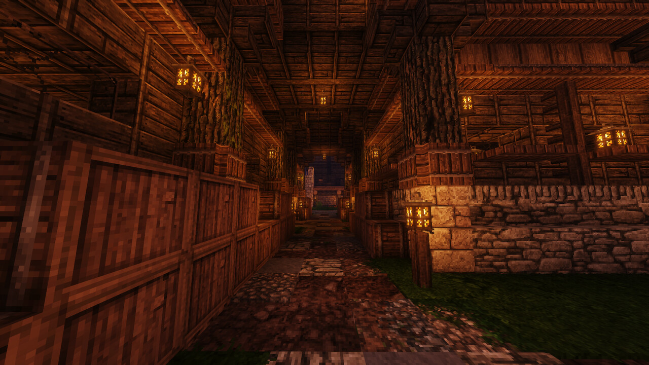 Medieval Village/Town (Alpha) Rollplay map Minecraft Map