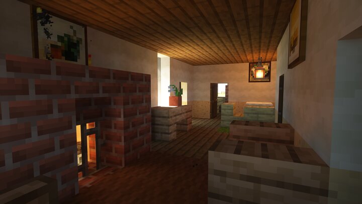 Ranch House - Kansas 1850 Minecraft Map