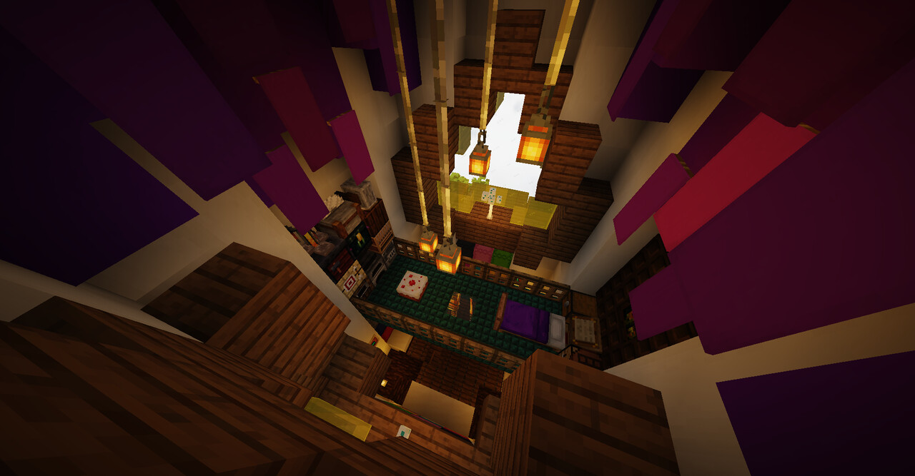 Rapunzel Princess & Tower on the Flying Island Minecraft Map