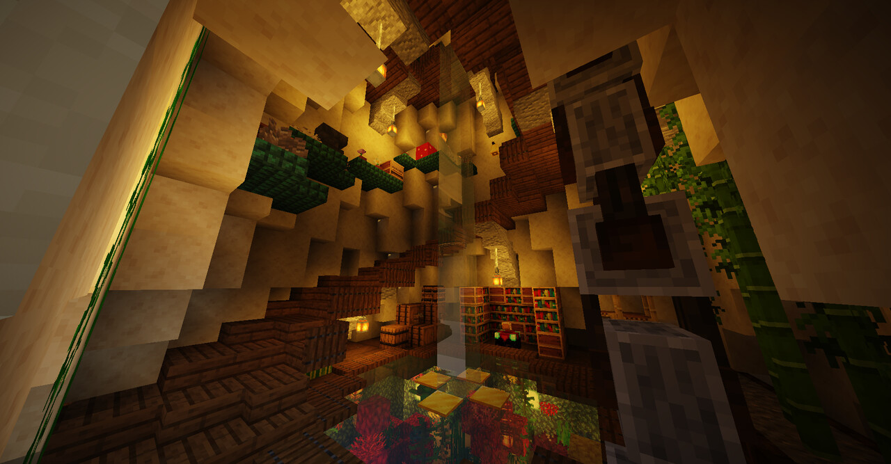 Rapunzel Princess & Tower on the Flying Island Minecraft Map