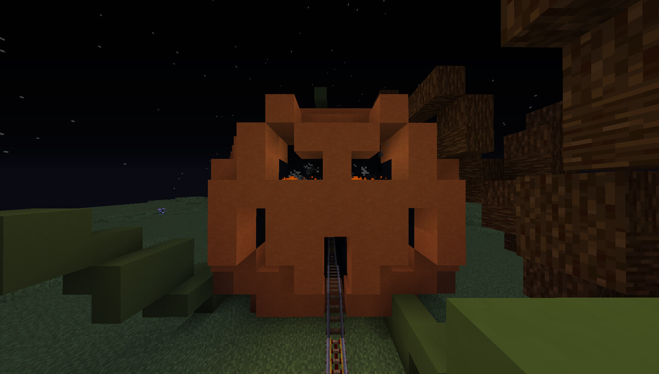 Spooktober Roller Coaster Minecraft Map