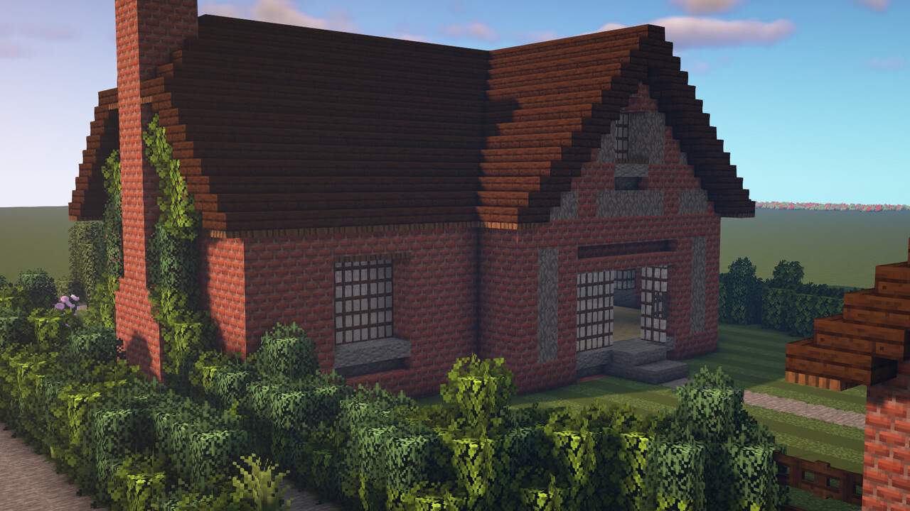 British Countryside House [SCHEMATIC] Minecraft Map