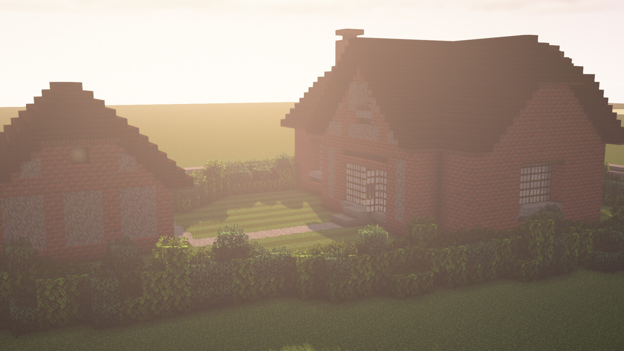 British Countryside House [SCHEMATIC] Minecraft Map