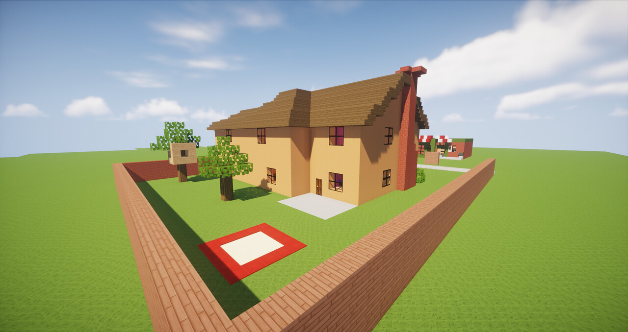 THE SIMPSONS HOUSE Minecraft Map