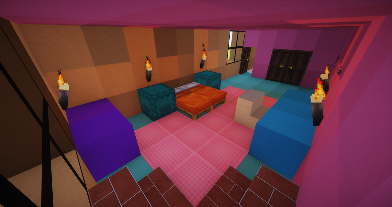 THE SIMPSONS HOUSE Minecraft Map