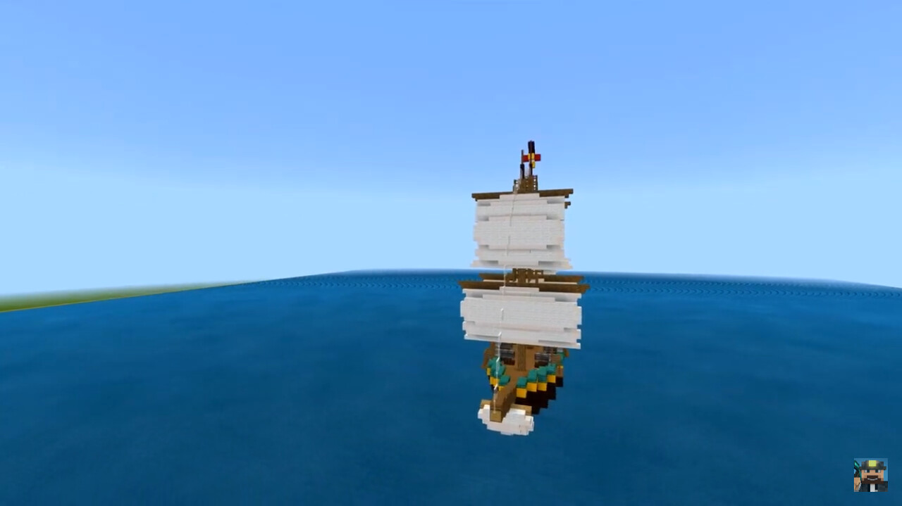 Minecraft Medieval Ship/Boat Tutorial Download Minecraft Map