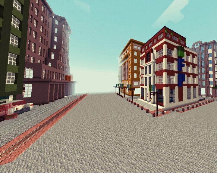 Urban City View - Minecraft Minecraft Map