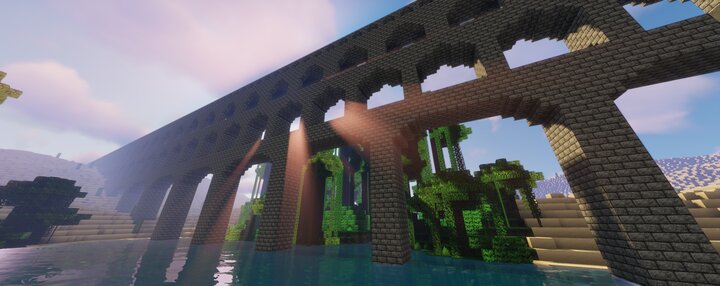 Roman Aqueduct Minecraft Map