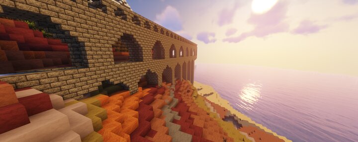 Roman Aqueduct Minecraft Map