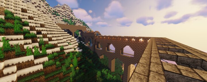 Roman Aqueduct Minecraft Map