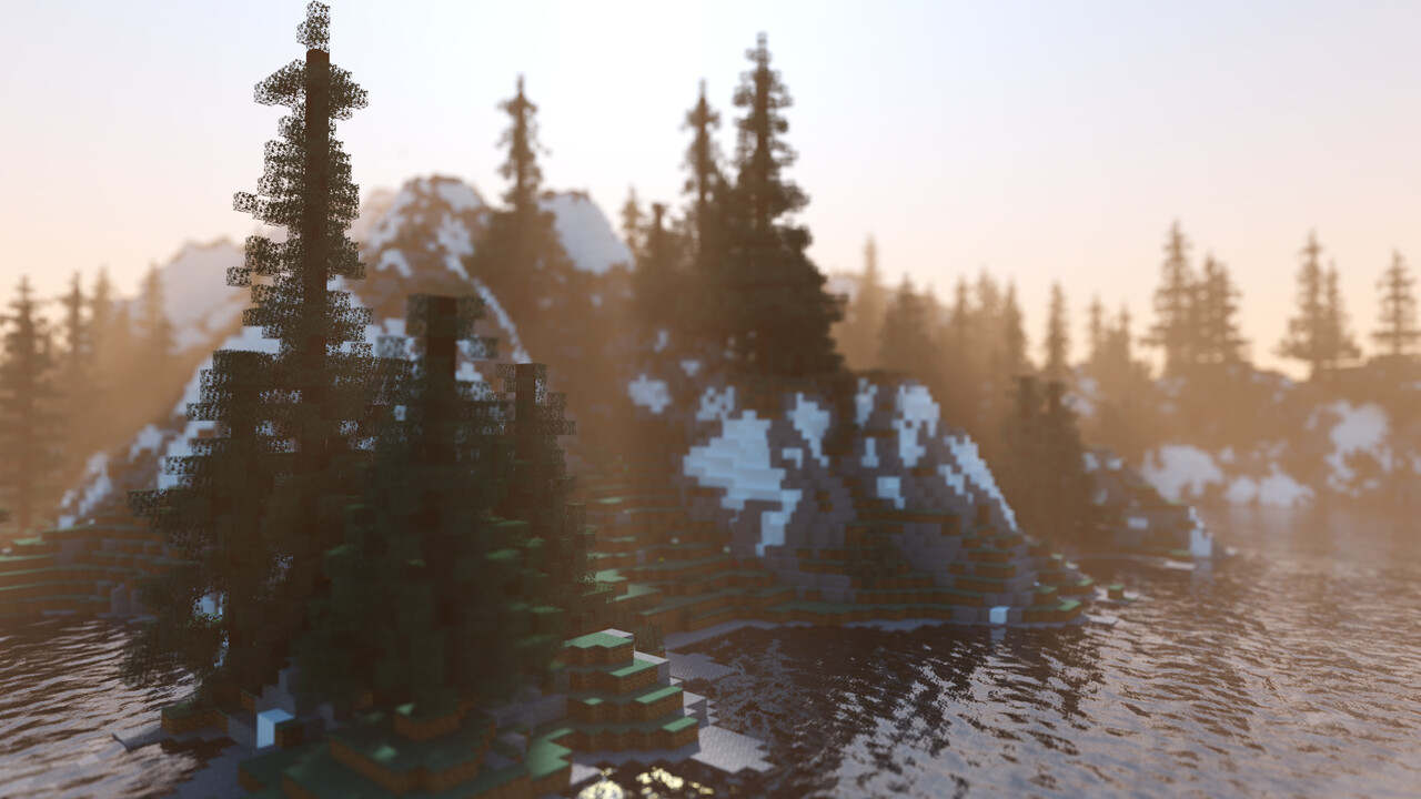 Small Taiga Biome Island Minecraft Map