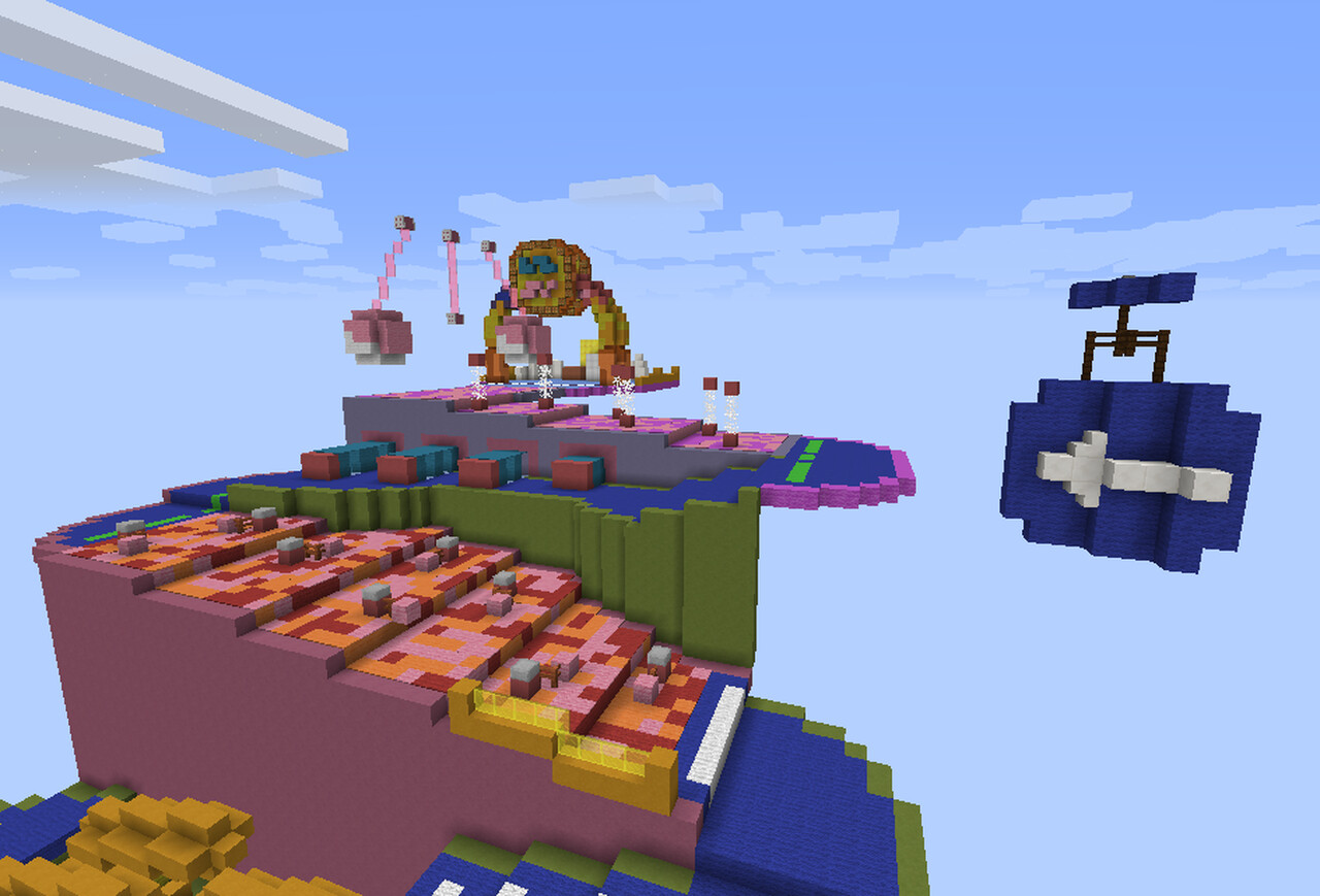 Fall Guys - Slime Climb Jumpcraft Parkour Map Minecraft Map