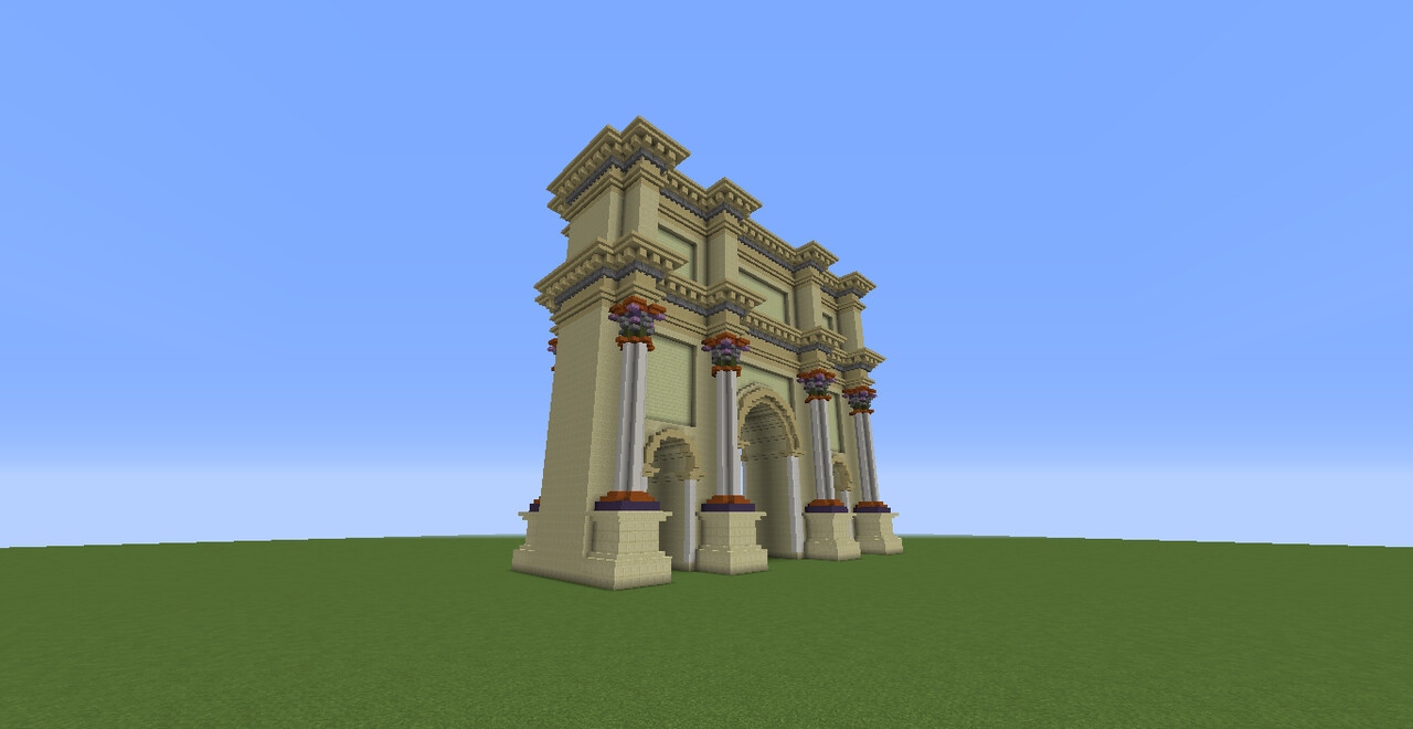 Simple Arch Minecraft Map
