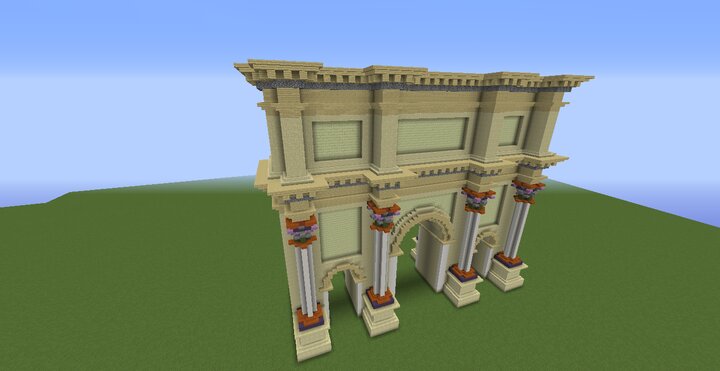 Roman Arch Minecraft Map