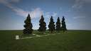 Conquest Reforged Tree Pack - Medium Pine Trees Minecraft Map