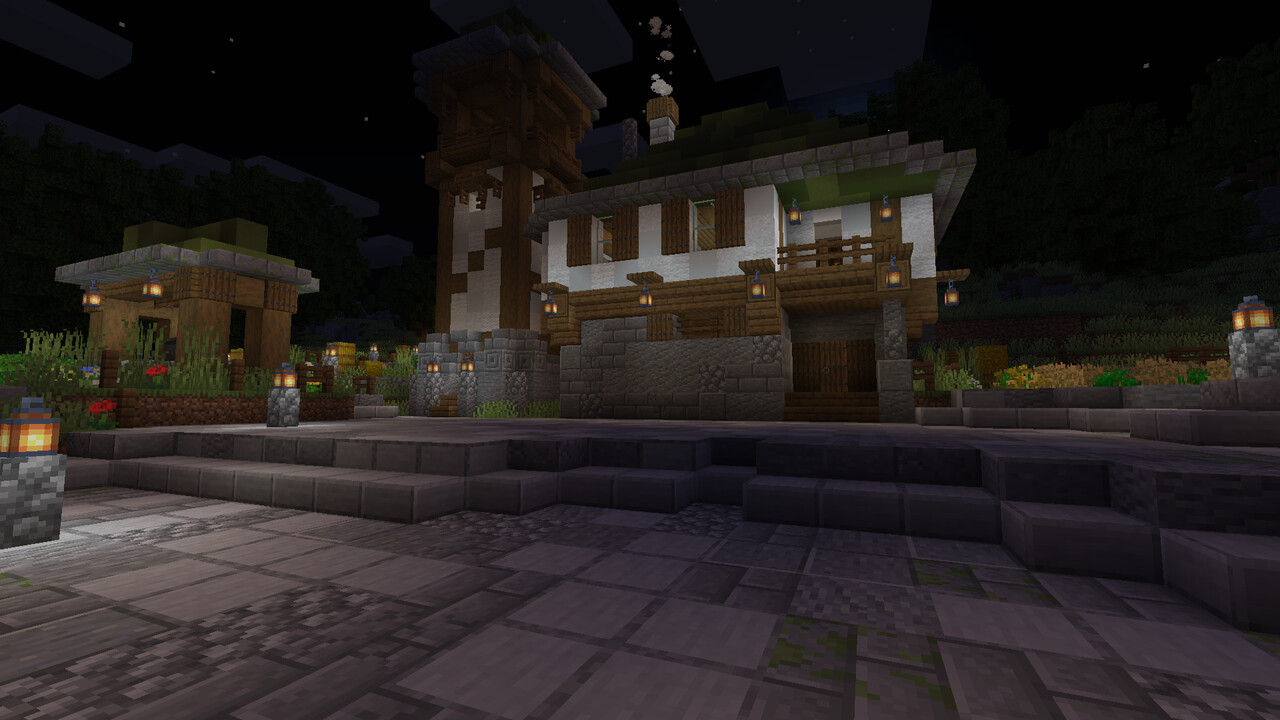 Mała wioska Minecraft Map