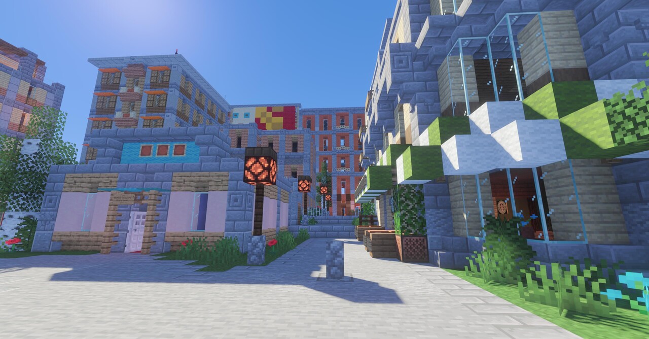 Brotopia 2 - A new city in the style of Broville Minecraft Map