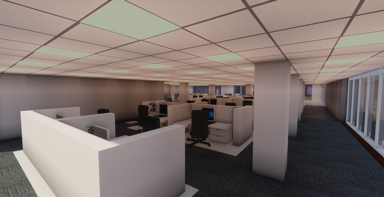 Realistic Office Building - 228 Wakefield St Minecraft Map