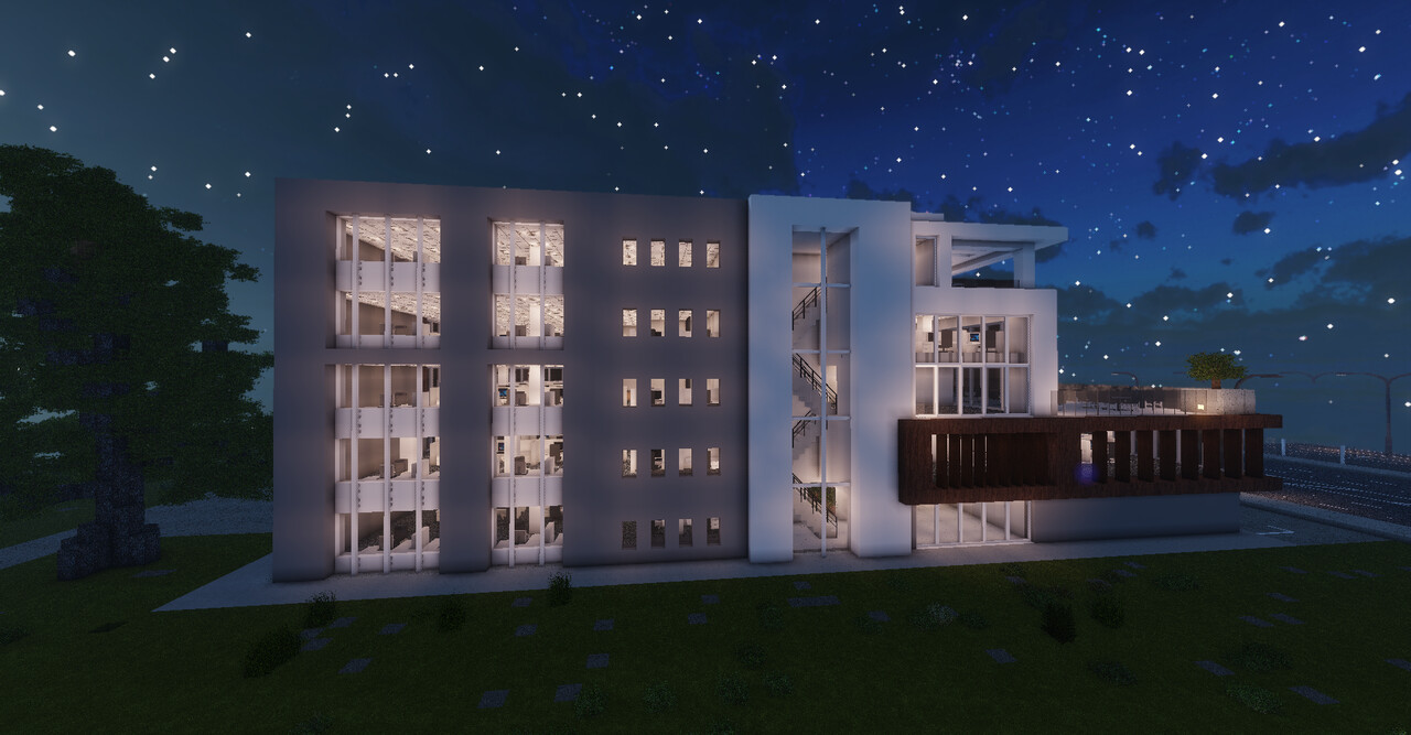 Realistic Office Building - 228 Wakefield St Minecraft Map