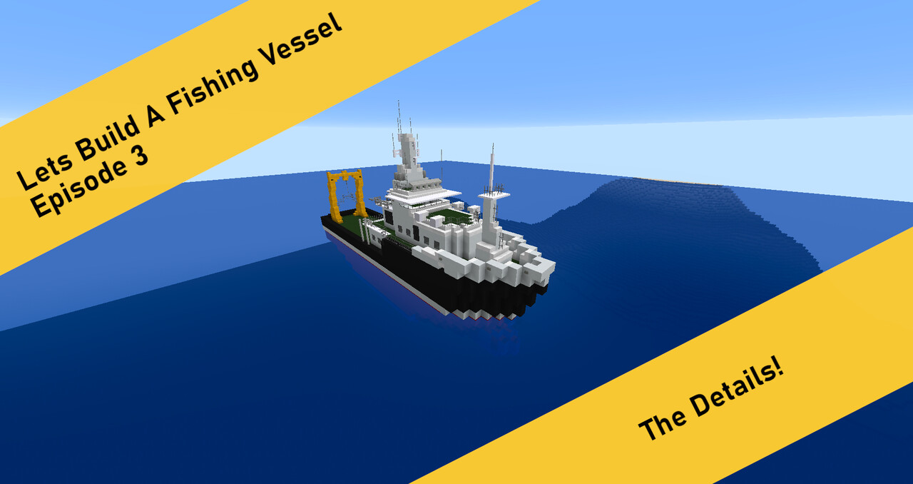 FISHERY RESEARCH VESSEL 3609 Minecraft Map