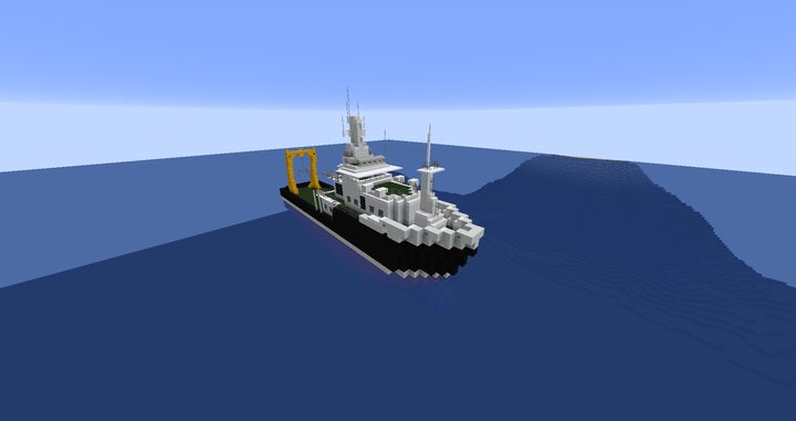 FISHERY RESEARCH VESSEL 3609 Minecraft Map