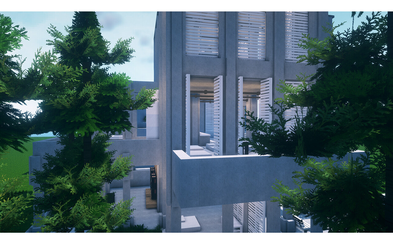 The Compound Pavilion | CC Minecraft Map