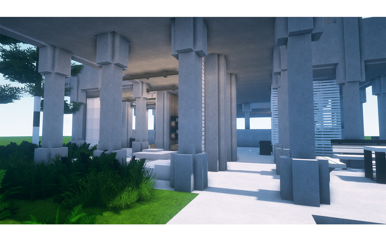 The Compound Pavilion | CC Minecraft Map