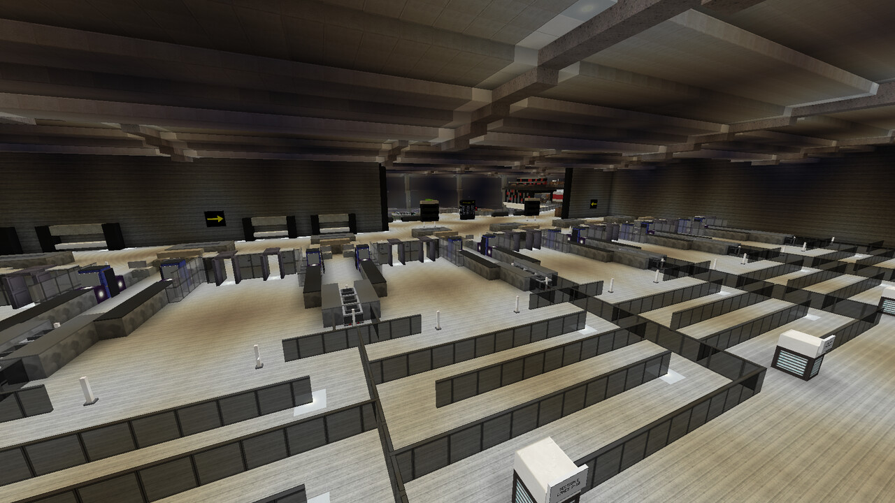 MASSIVE Airport with Aircraft, 2 terminals, cargo, ATC tower, train ...