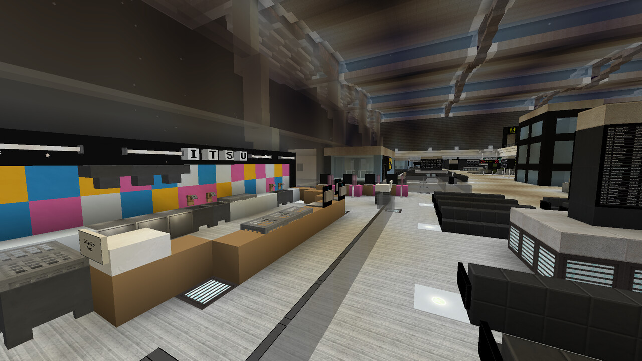 MASSIVE Airport with Aircraft, 2 terminals, cargo, ATC tower, train ...