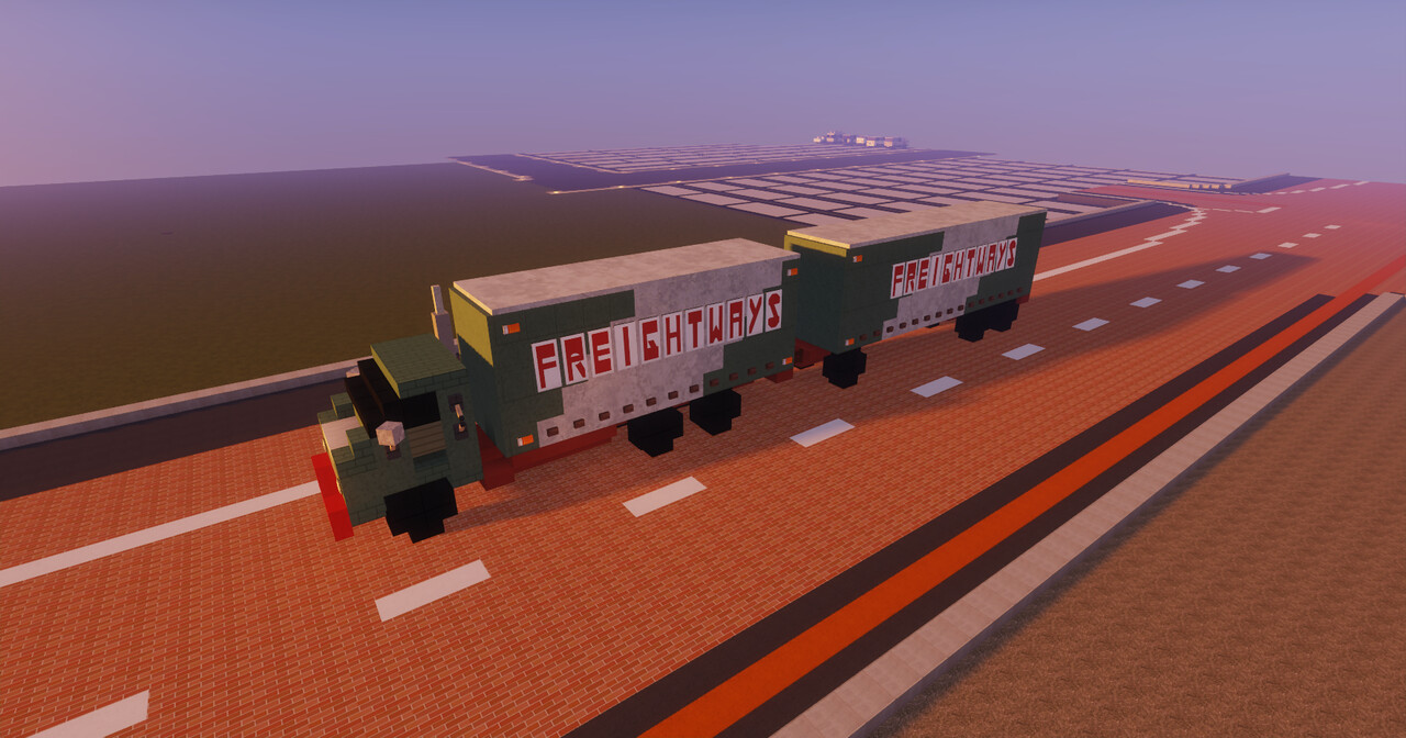 1.5:1 Scale 1947 Consolidated Freightways Freightliner Tandem Truck ...