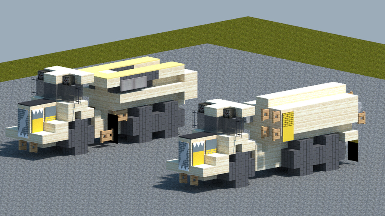 Volvo A25C Articulated truck [With Download] Minecraft Map