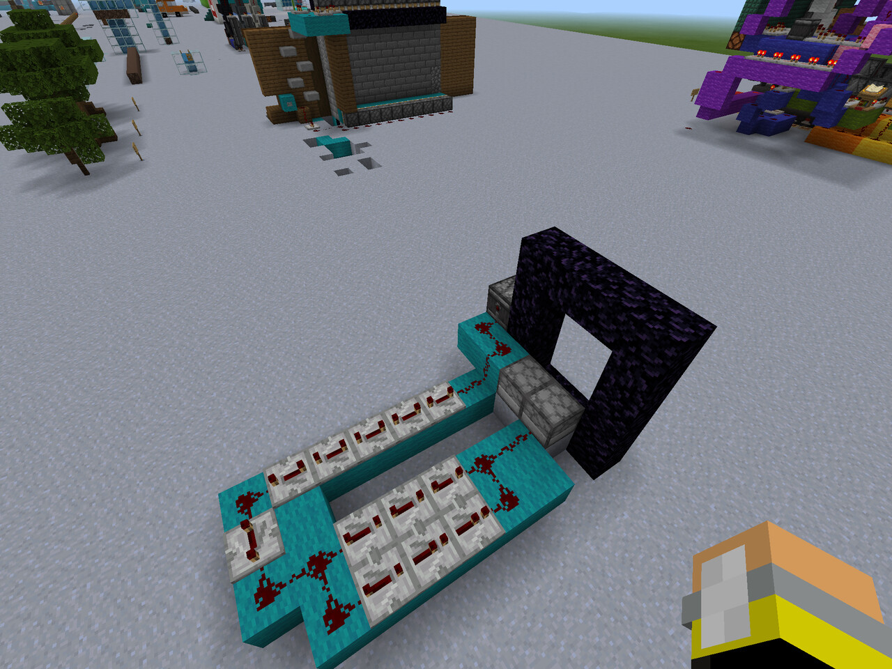 Smart portal (SIMPLE) Minecraft Map