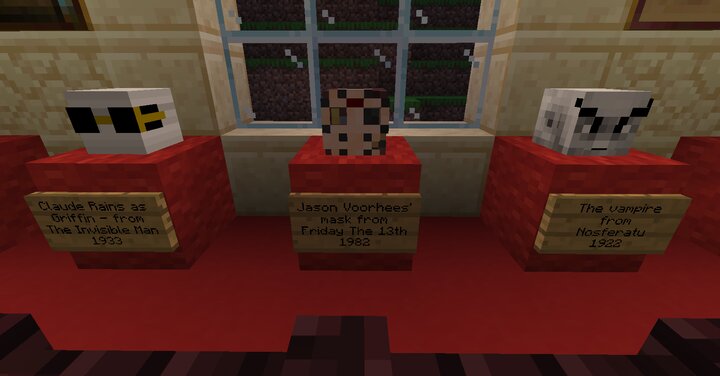 My Museum of Classic Movie Monsters on MCAtlas Minecraft Map