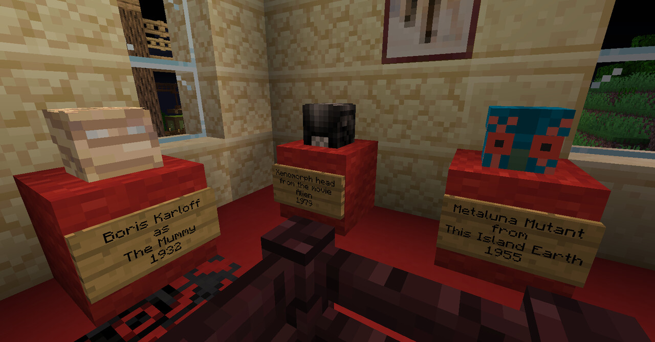 My Museum of Classic Movie Monsters on MCAtlas Minecraft Map