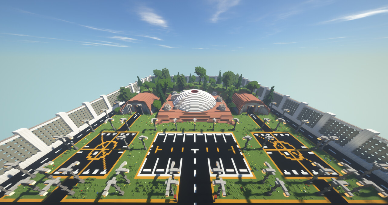 The Corvarian Network Missile Silo/Base Minecraft Map