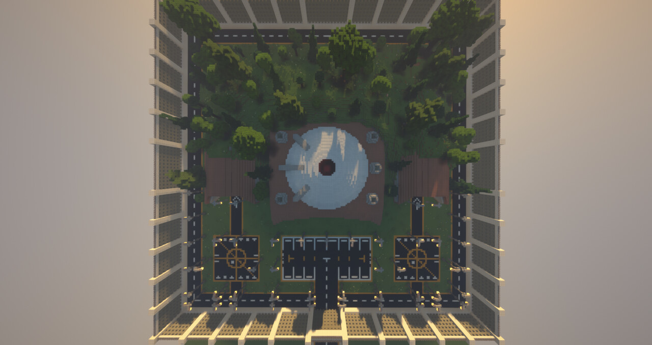 The Corvarian Network Missile Silo/Base Minecraft Map