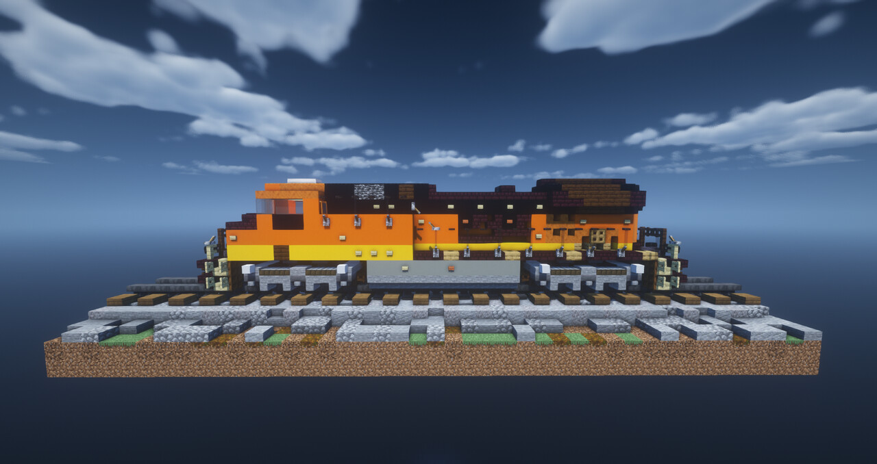 BNSF GE AC44C4M Minecraft Map