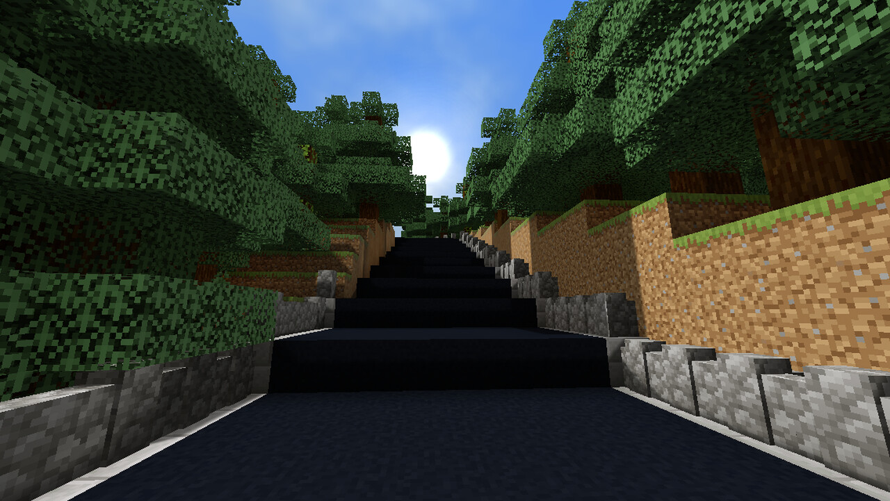 Colorado Scenic Road Minecraft Map