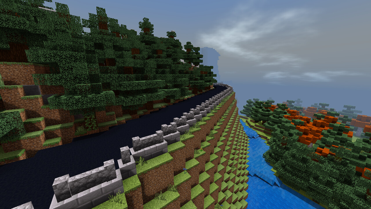 Colorado Scenic Road Minecraft Map